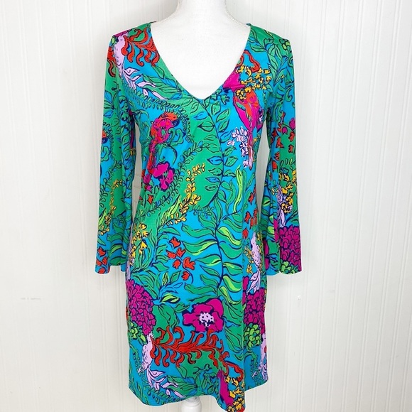 Lilly Pulitzer | Dresses | Lilly Pulitzer Jade Dress Shake Your Tail ...